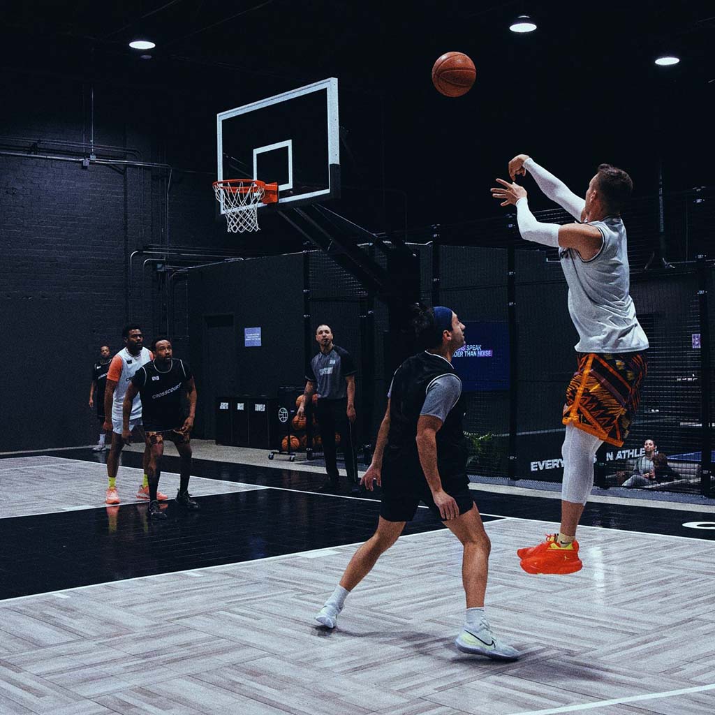 Crosscourt Basketball Training Facility | Mega Slam Hoops