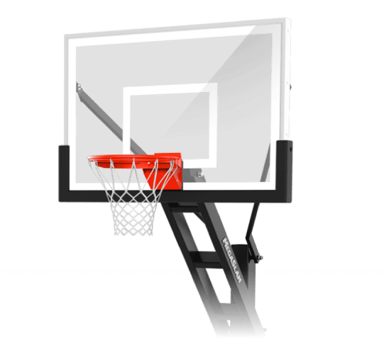 Adjustable Basketball Hoop | 54 Inch | Mega Slam Hoops
