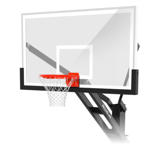 Adjustable Basketball Hoop | 72 Inch | Mega Slam Hoops