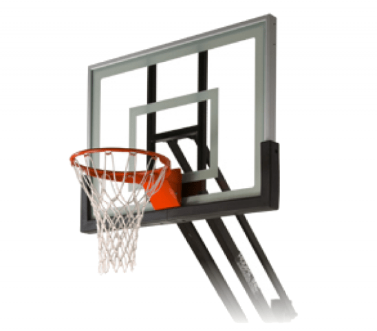 Adjustable Basketball Hoop | 54 Inch | Mega Slam Hoops