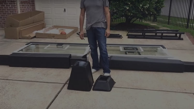 Adjustable Basketball Hoop | 60 Inch | Mega Slam Hoops